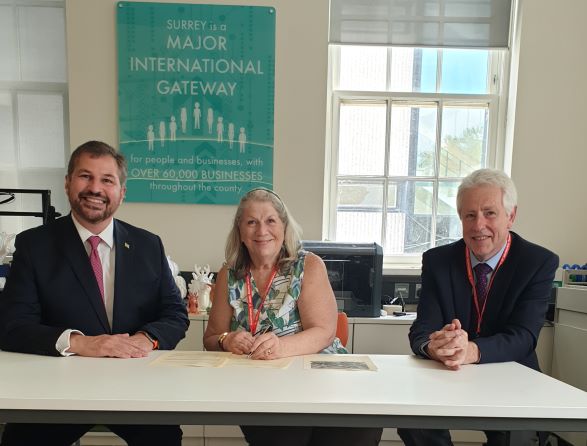 Guildford College steps in to give local charity a new home - Guildford ...