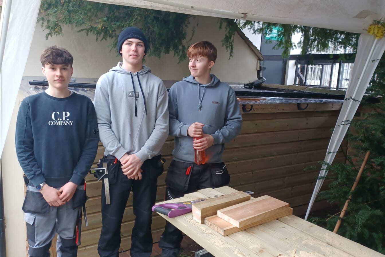Guildford College Carpentry Students Partner with Local Construction ...