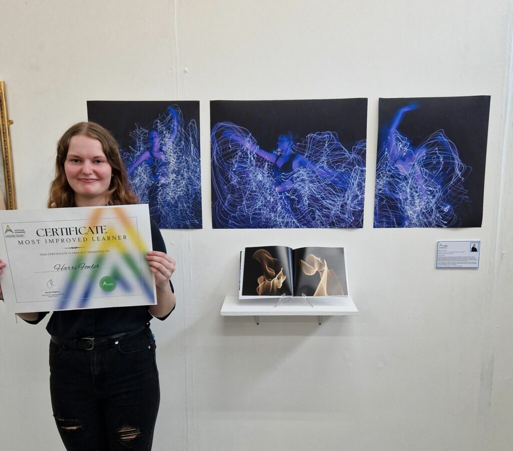 Students celebrate their artistic achievements at end of year show ...